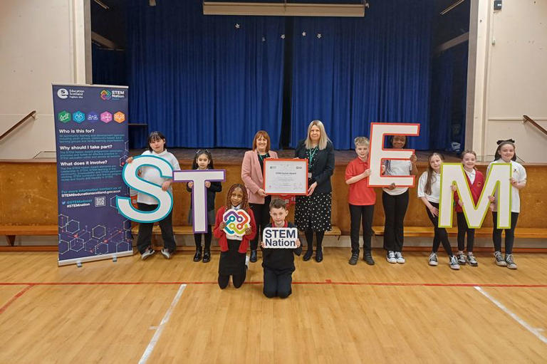 West Lothian primary school nets STEM Nation Award