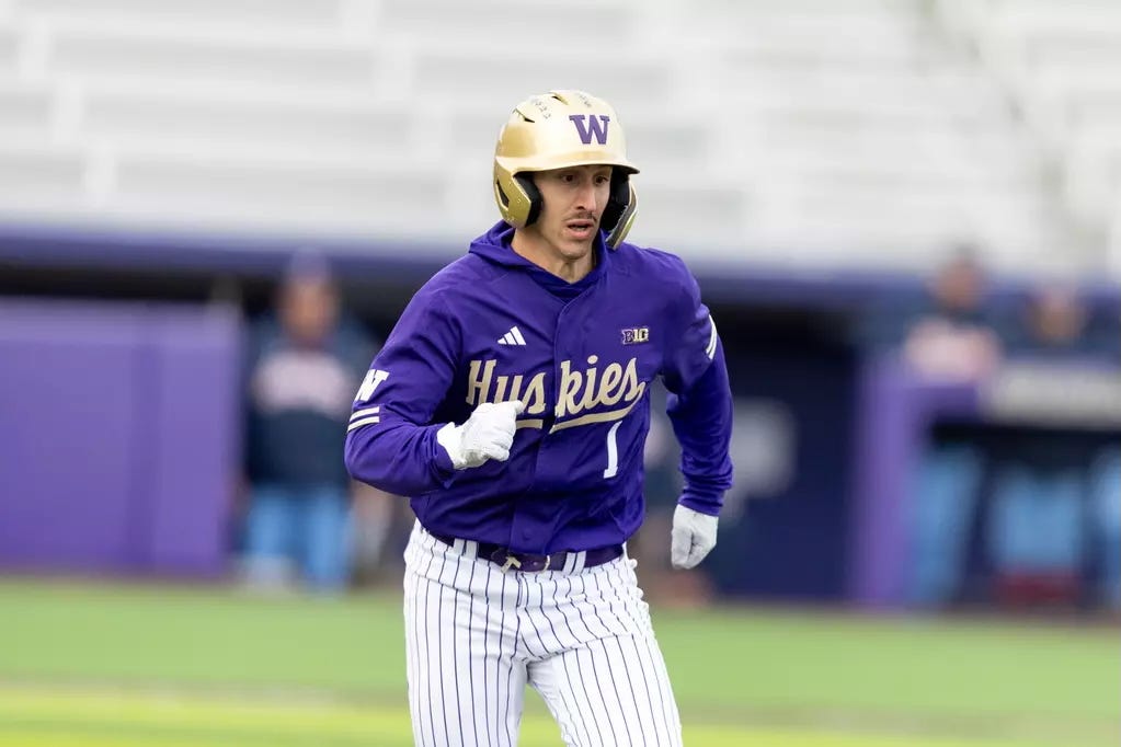 Washington Baseball all-time hits leader named to All-Big Ten Third Team