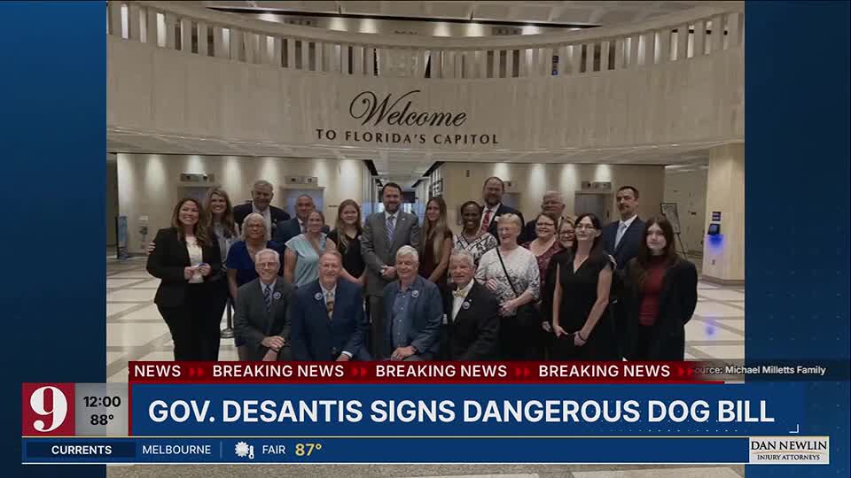 Dangerous dogs bill signed into Florida law
