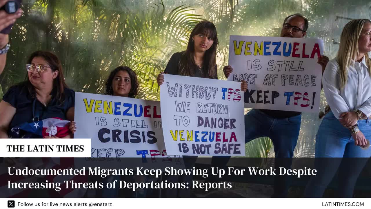 Undocumented Migrants Keep Showing Up For Work Despite Increasing ...