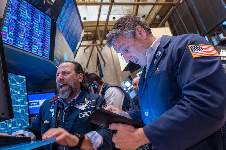 Dow, S&P 500 And Nasdaq Fall As Treasury Yield Spikes