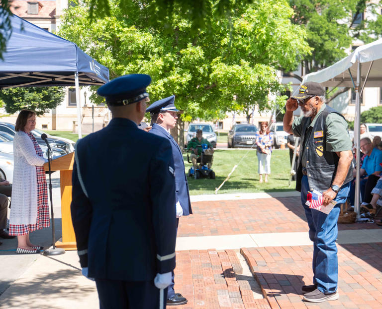 Amarillo VA honors 44 fallen veterans with memorial bricks