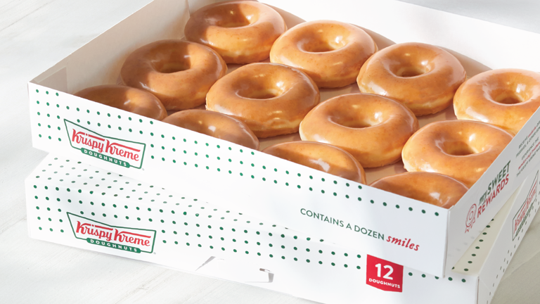 Get a dozen Krispy Kreme doughnuts for 13 cents on Friday the 13th, here's how