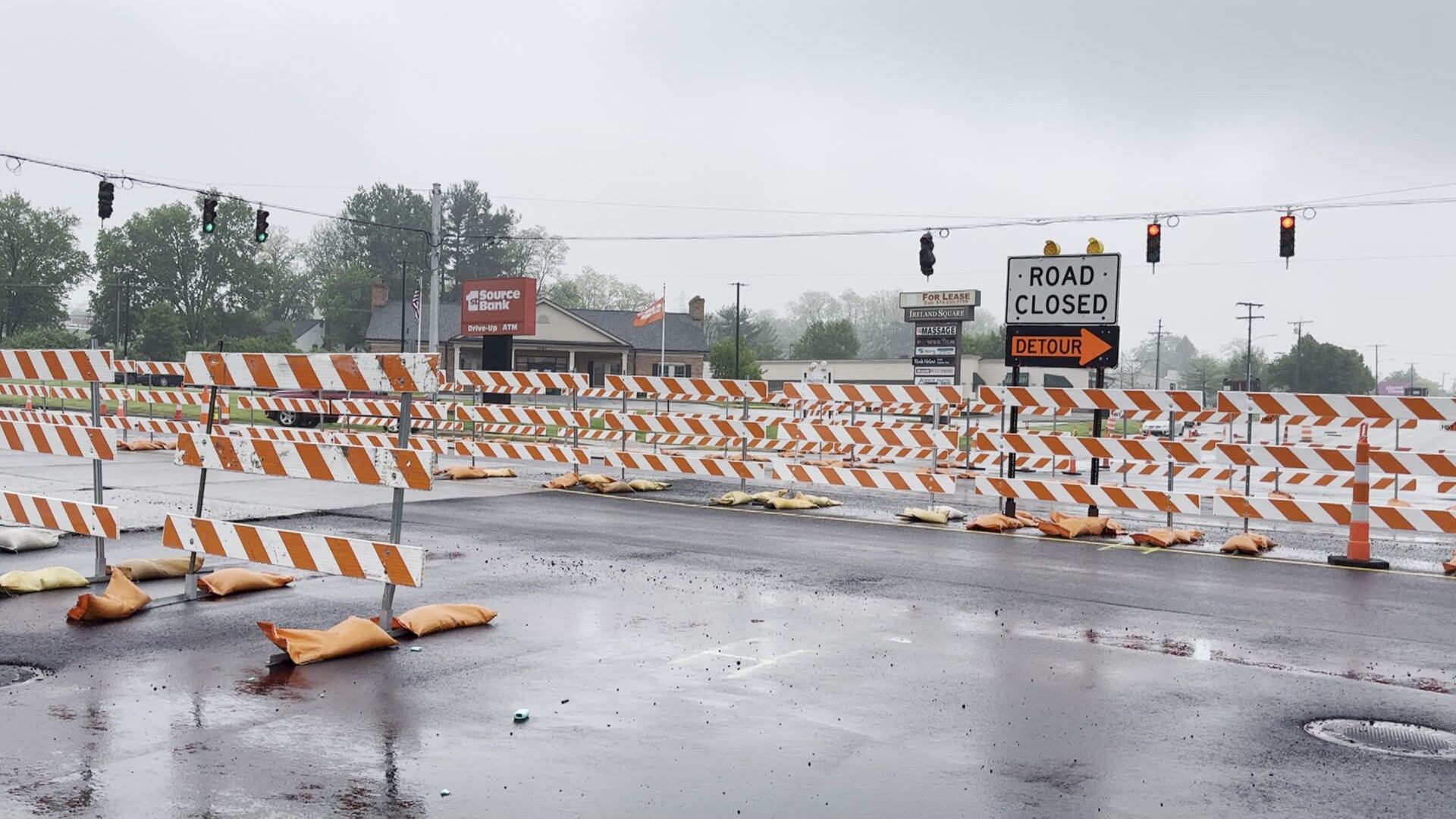 Phase 4 of construction project at Ireland, Ironwood intersection underway