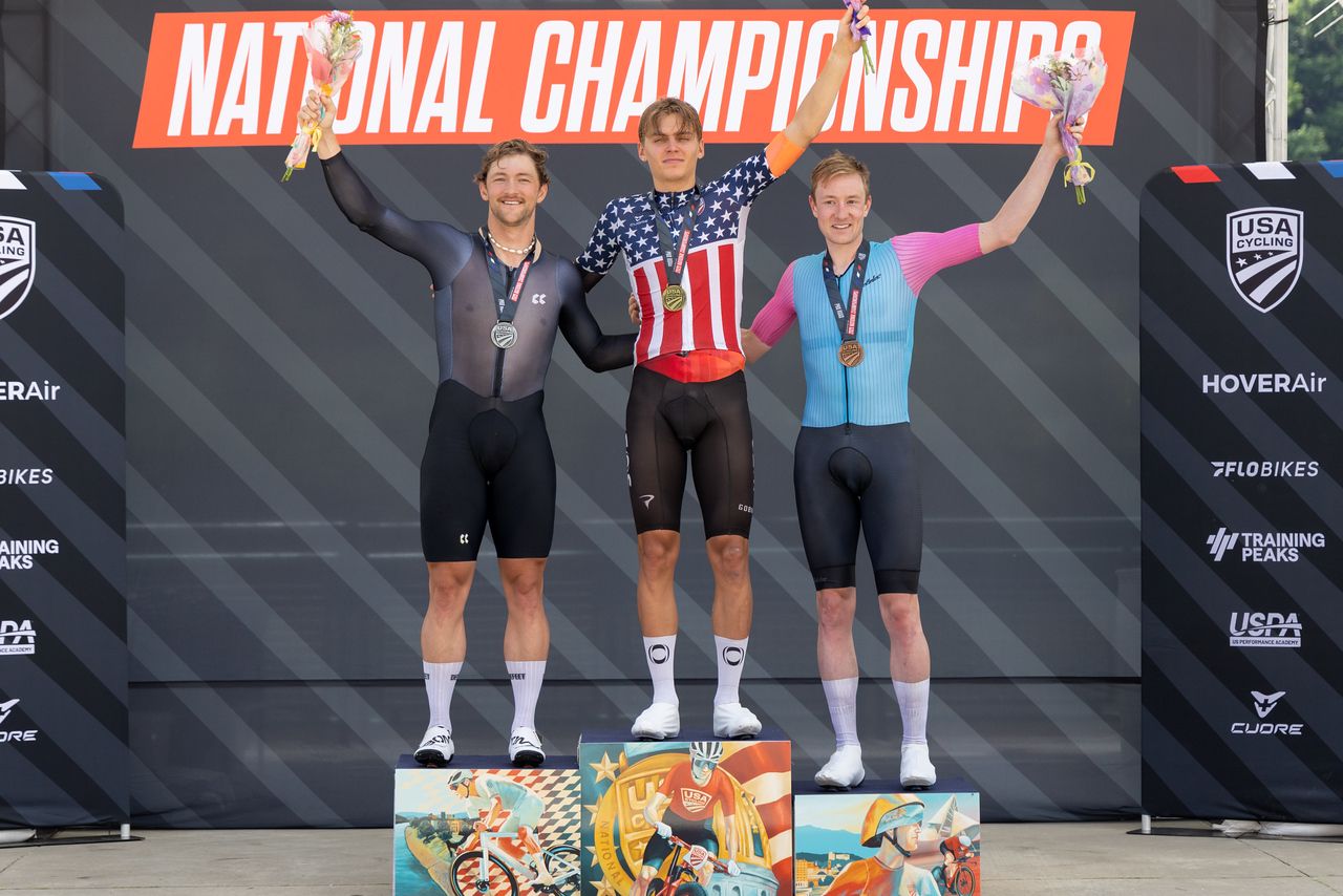 USA Pro Road Championships: Artem Shmidt claims elite time trial title