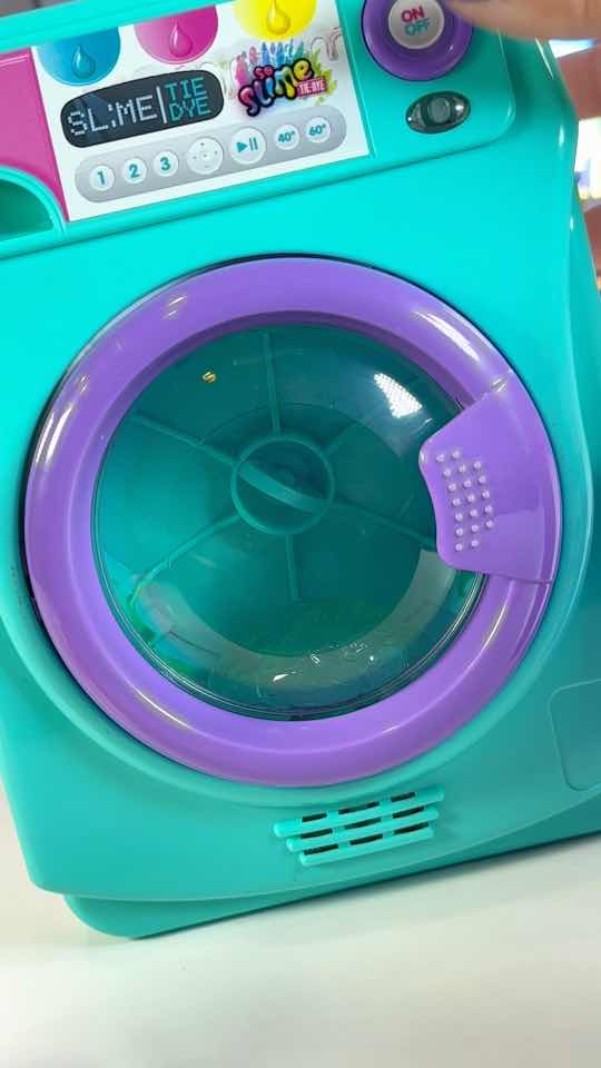 Tie Dye Slime Machine #slime #asmr #tiedye