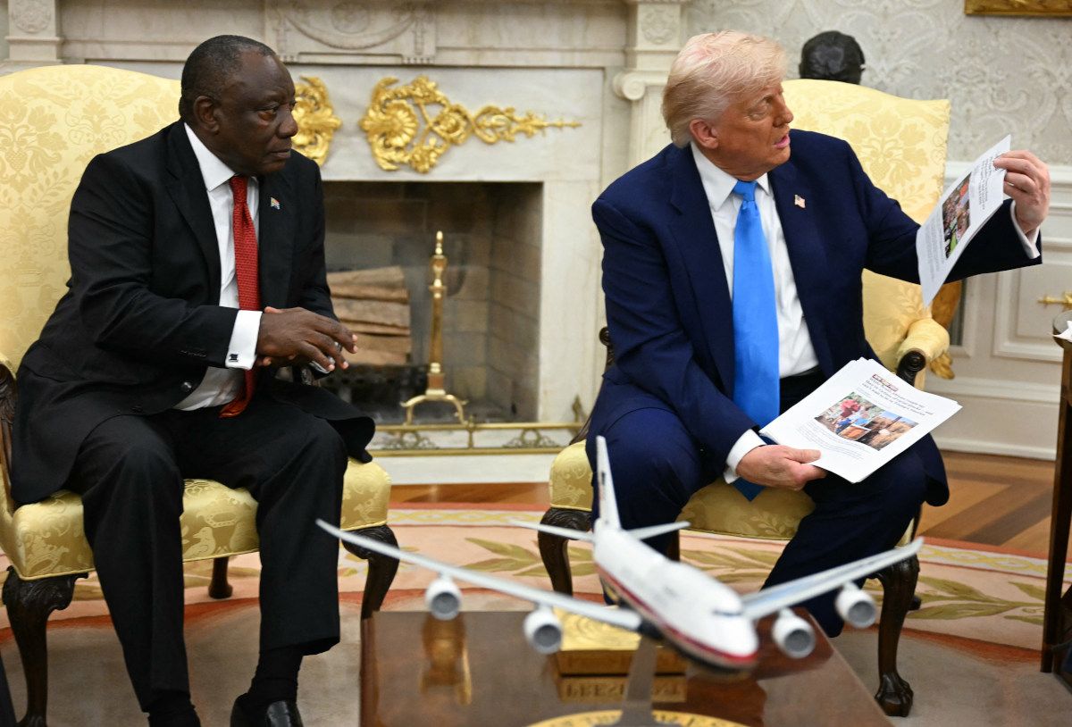 Donald Trump displays DRC visual as proof of South African ‘genocide’