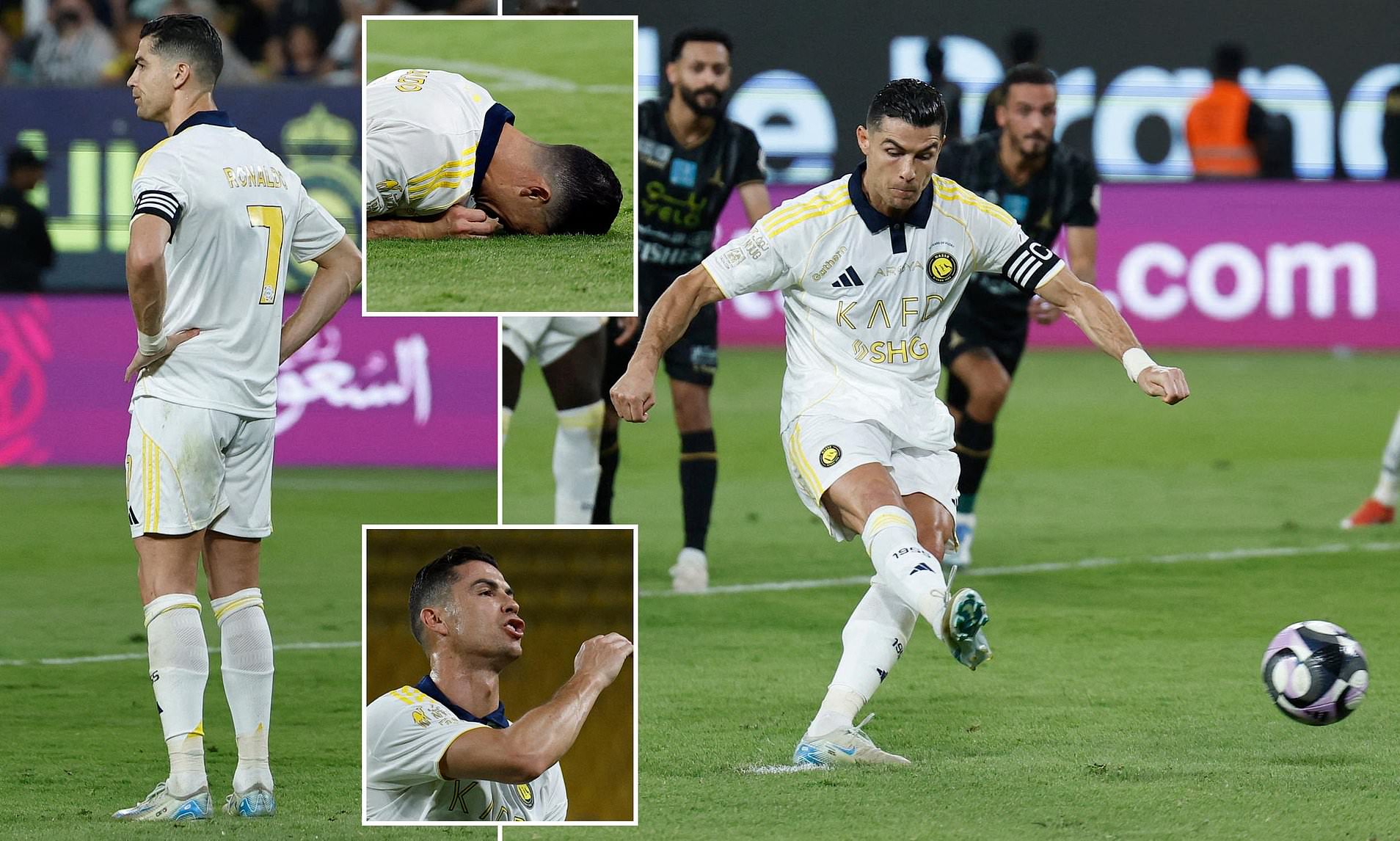 Cristiano Ronaldo fluffs his lines with woeful a penalty for Al-Nassr