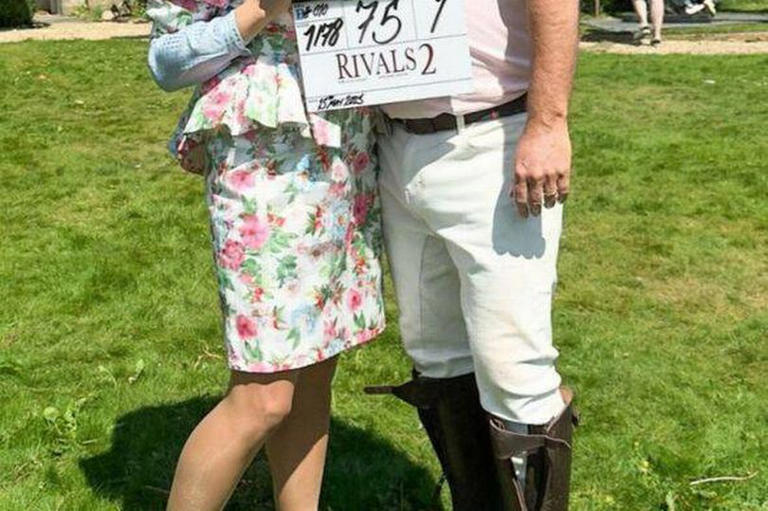 Danny Dyer and David Tennant gear up for Rivals season 2 as filming begins