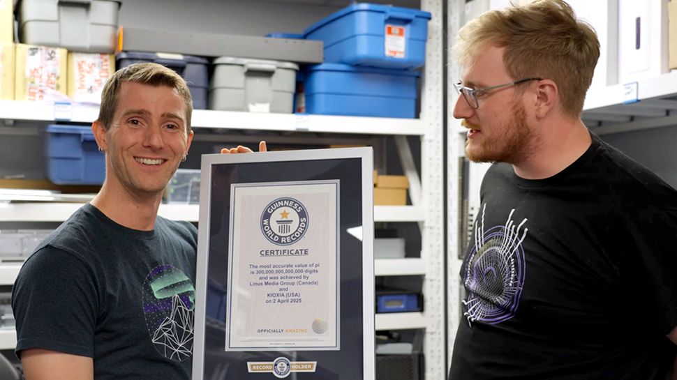 It's 2025 and another tech publisher has broken the Pi calculation ...