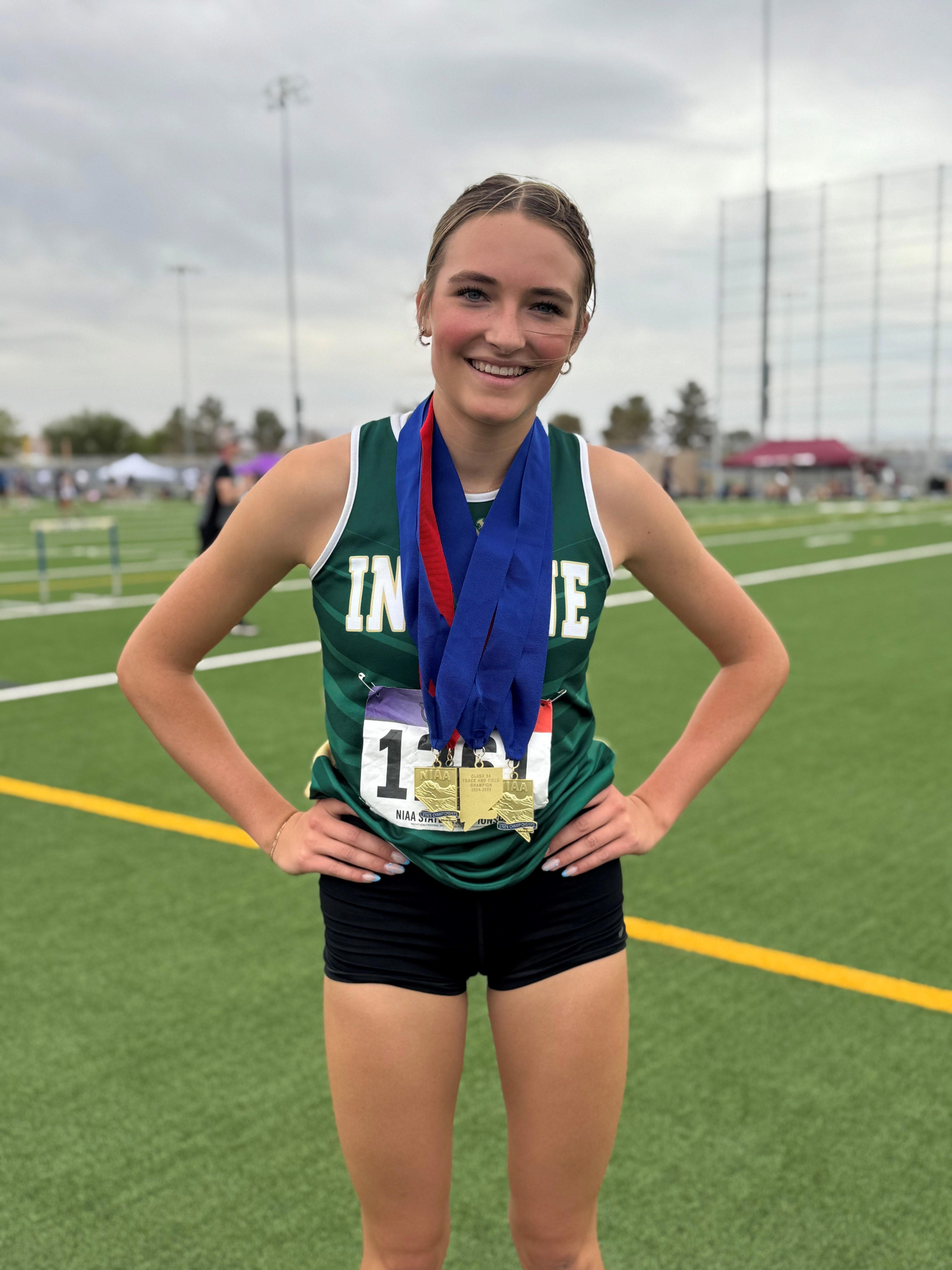 Raker wins two events in state meet; Sellers defends crown; more girls ...