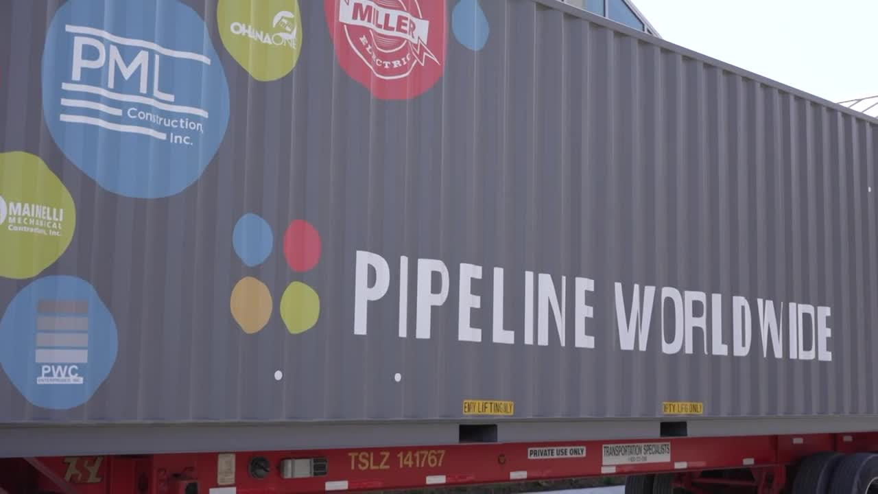 A Shipping Container Turned Medical Simulation Lab Now Heading To Uganda