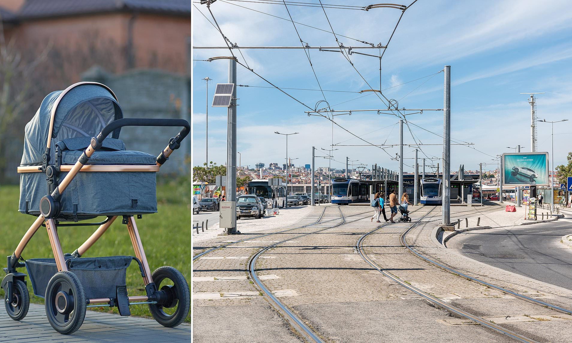 Baby boy found abandoned in stroller in train station after 'parents ...