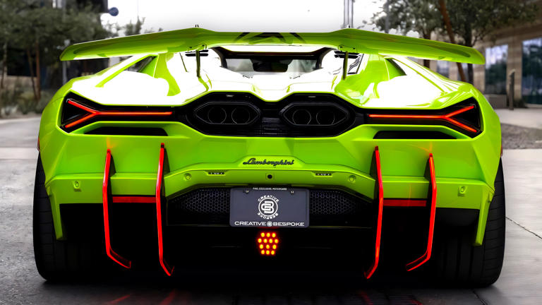 If Mansory Designed A Lambo While Watching The Mask This Would Be It