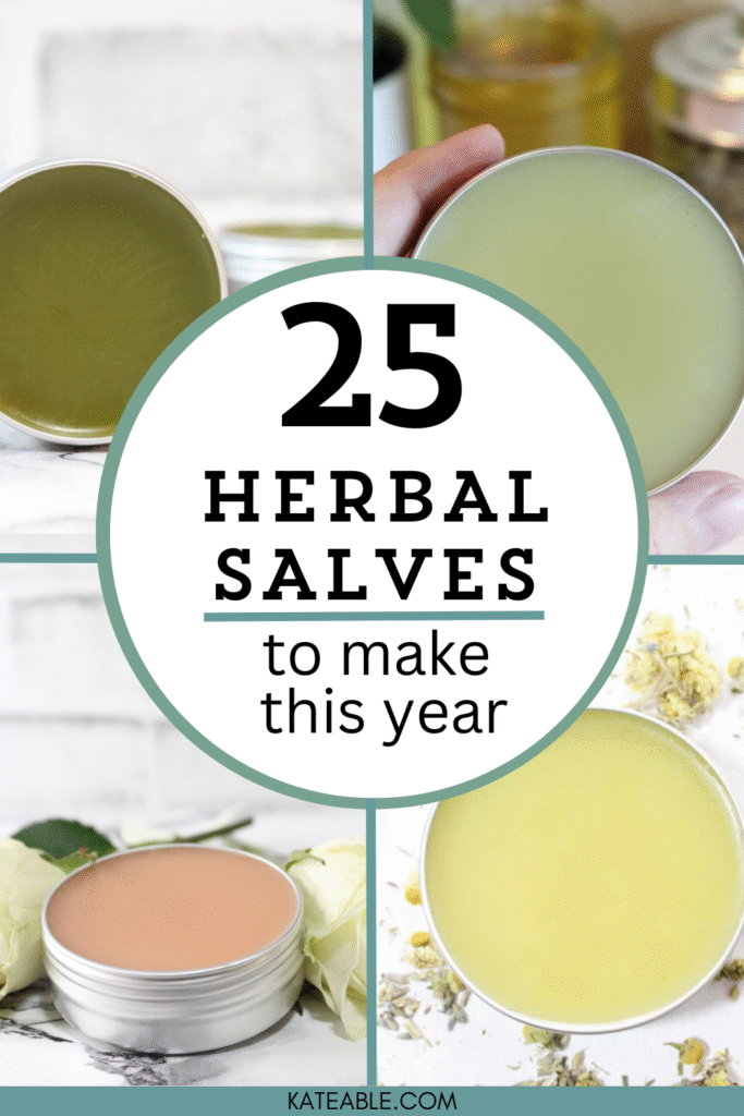 25 Healing Herbal Salves To Make at Home
