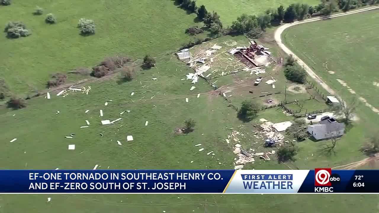 Six tornadoes confirmed across western Missouri counties during May 19 storm outbreak