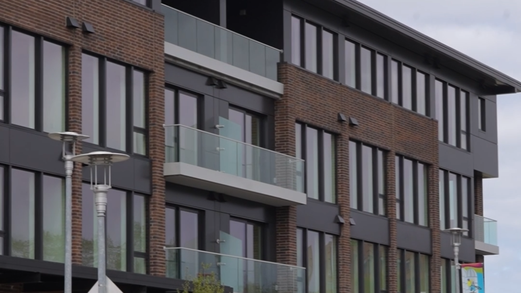 Take a look inside the first of three luxury condos to open along ...