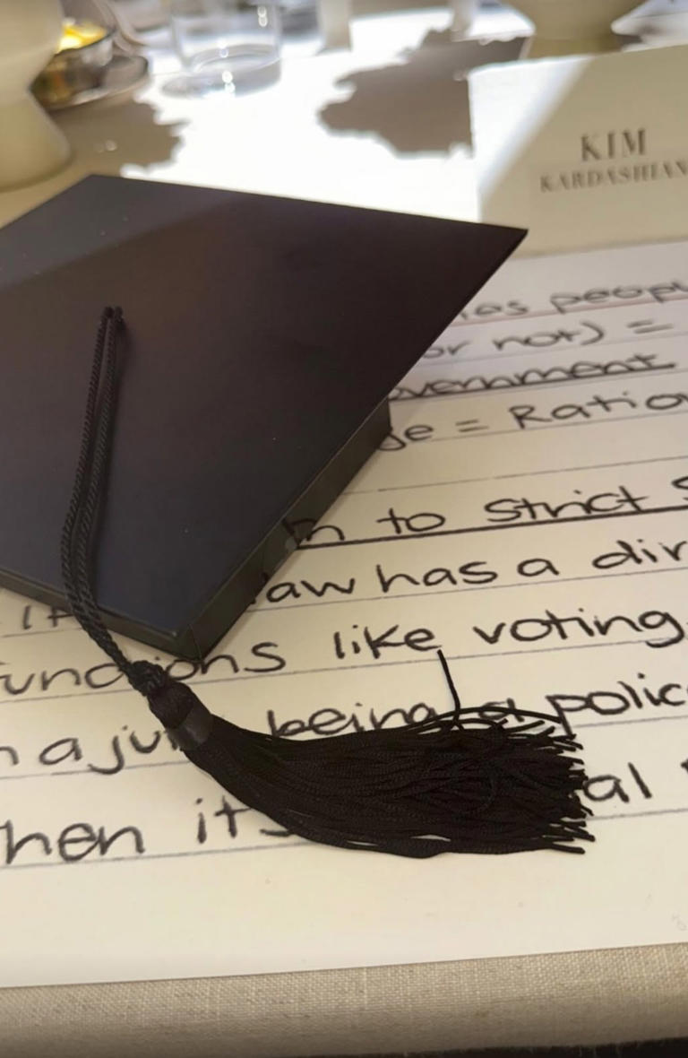 Kim Kardashian celebrates ‘finally’ earning law degree after 6 years at ...