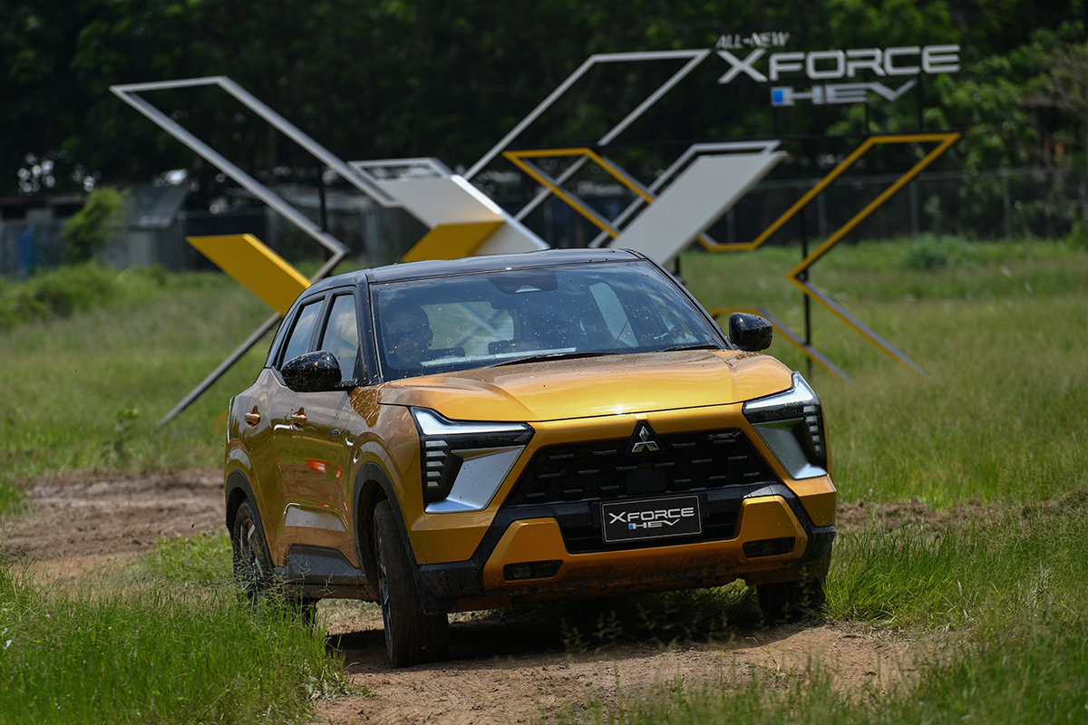 Mitsubishi XForce HEV เครื่องเนียนกริบ ช่วงล่างสมูท
