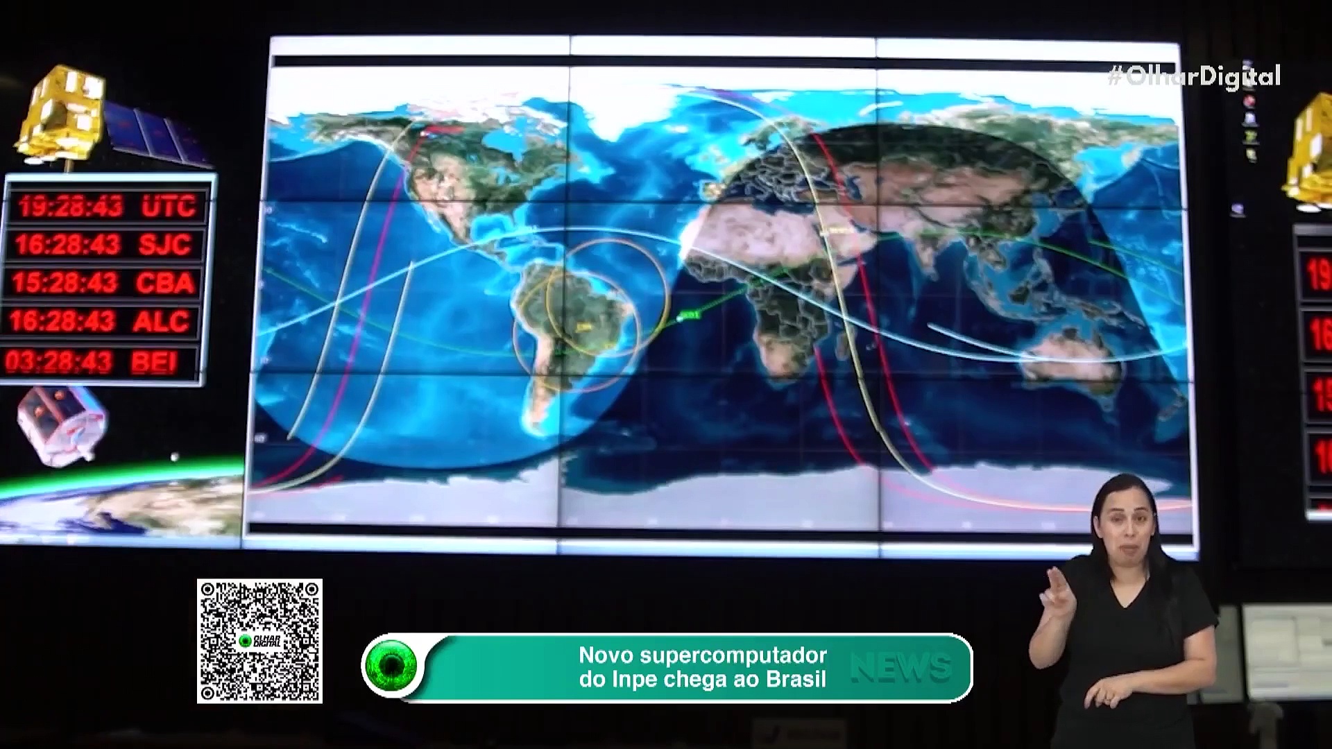 Novo supercomputador do Inpe chega ao Brasil