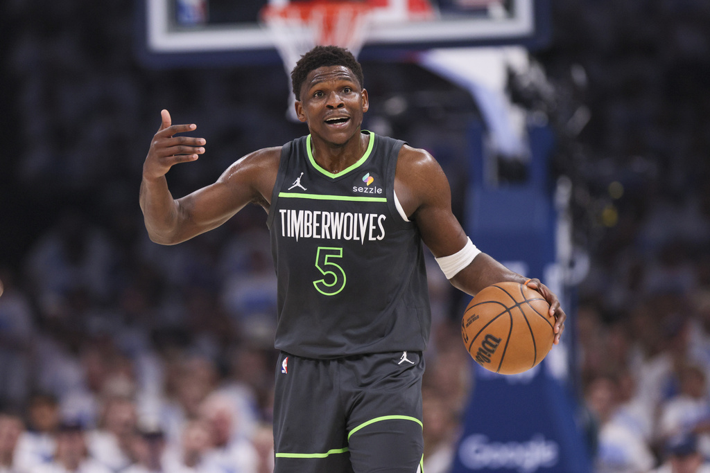 NBA fines Timberwolves G Anthony Edwards $50,000 for profane language