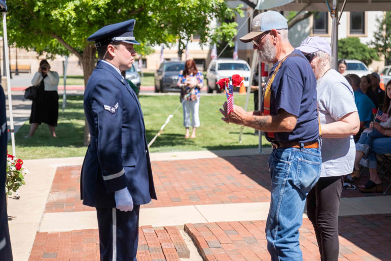 Amarillo VA honors 44 fallen veterans with memorial bricks