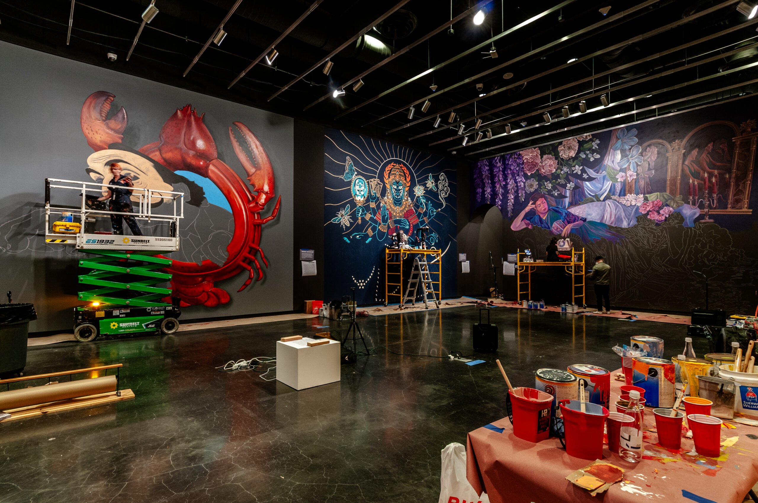 The Dalí Museum debuts first-ever mural exhibition