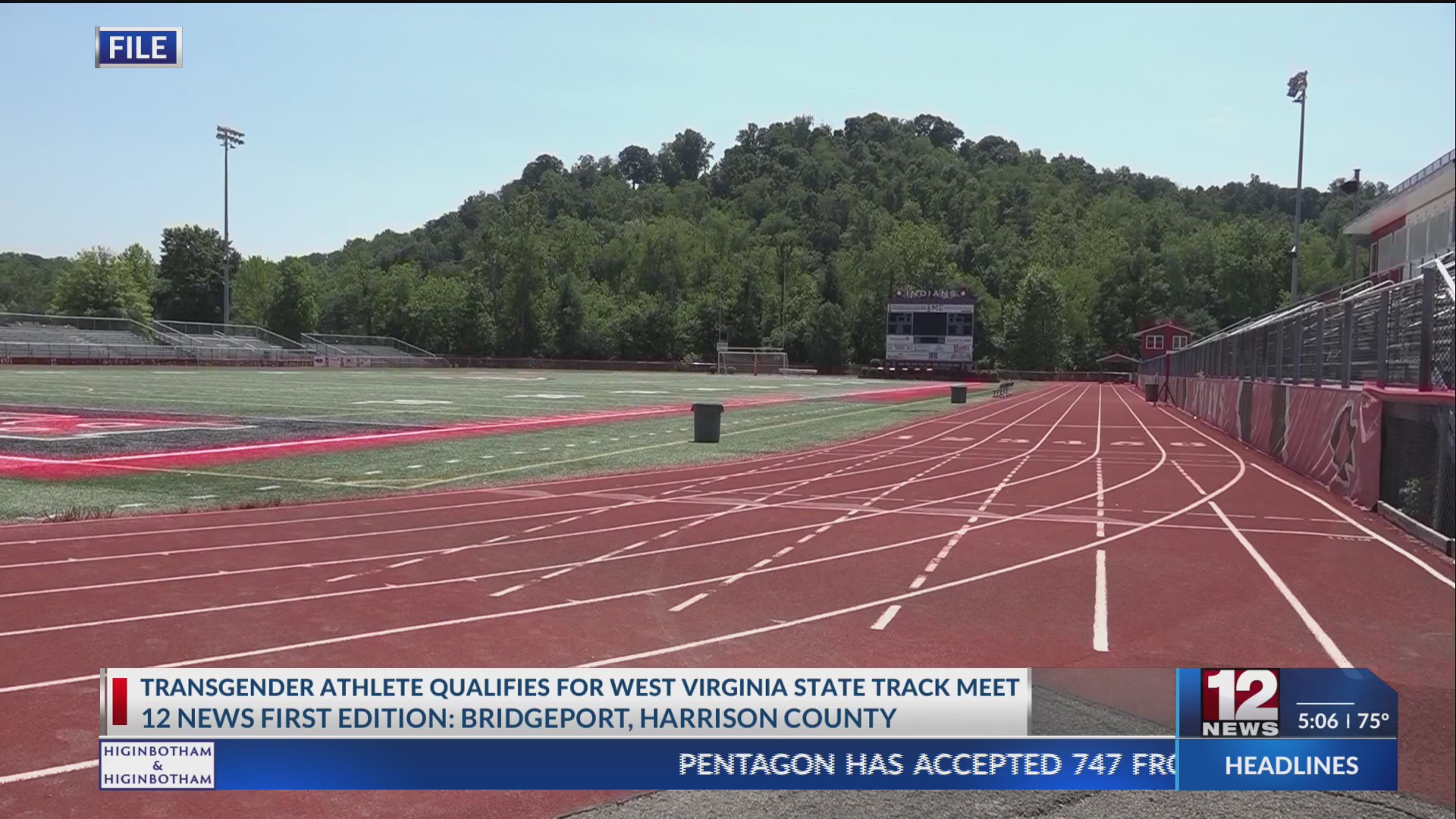 Transgender athlete qualifies for West Virginia State Track Meet
