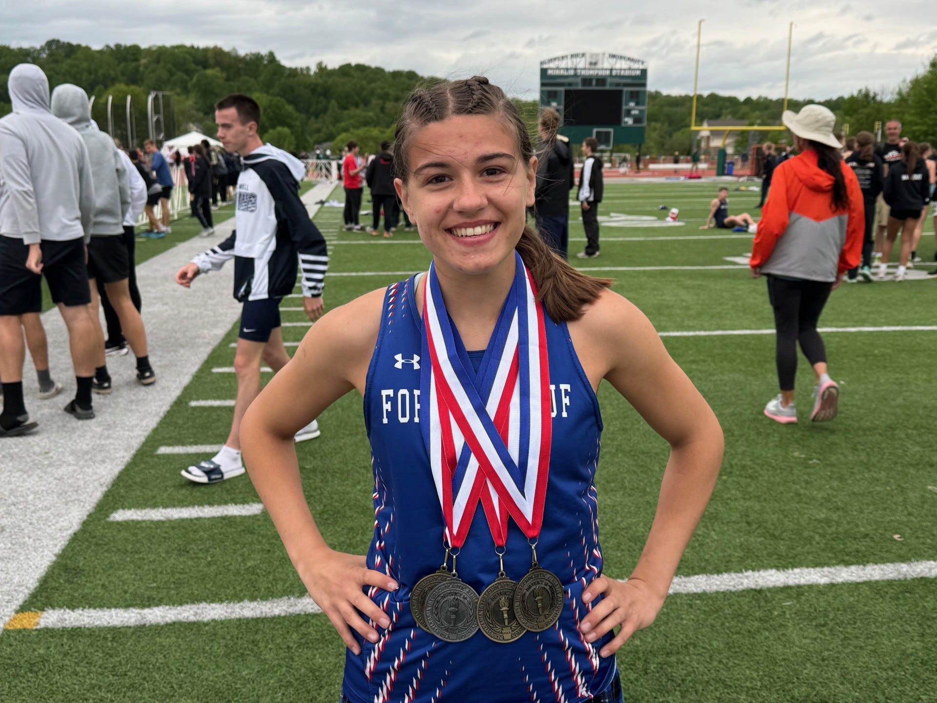 Fort LeBoeuf track and field stars track down first place in athlete of ...