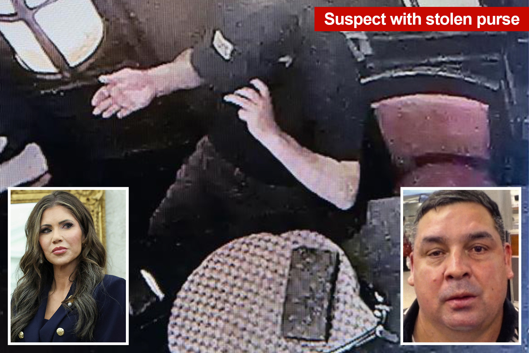Kristi Noem purse-snatch suspect made desperate bid to bolt country after swiping DHS secretary ...