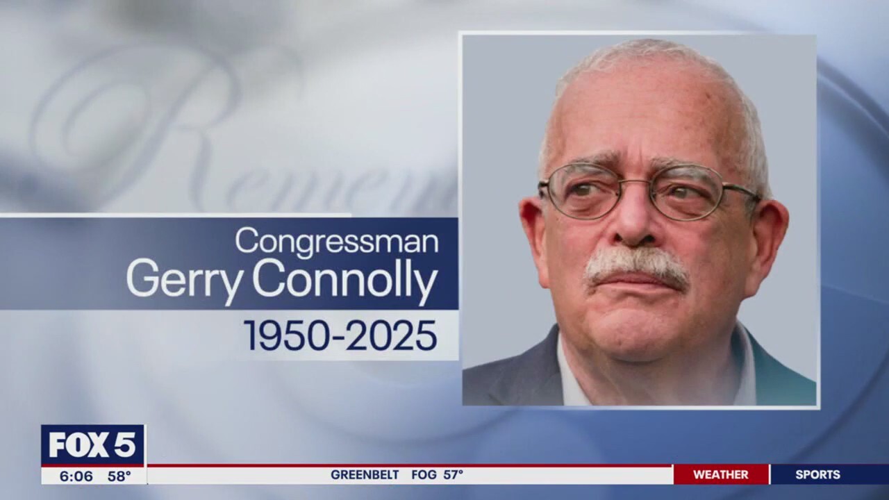 Paying tribute to late Virginia Rep. Gerry Connolly