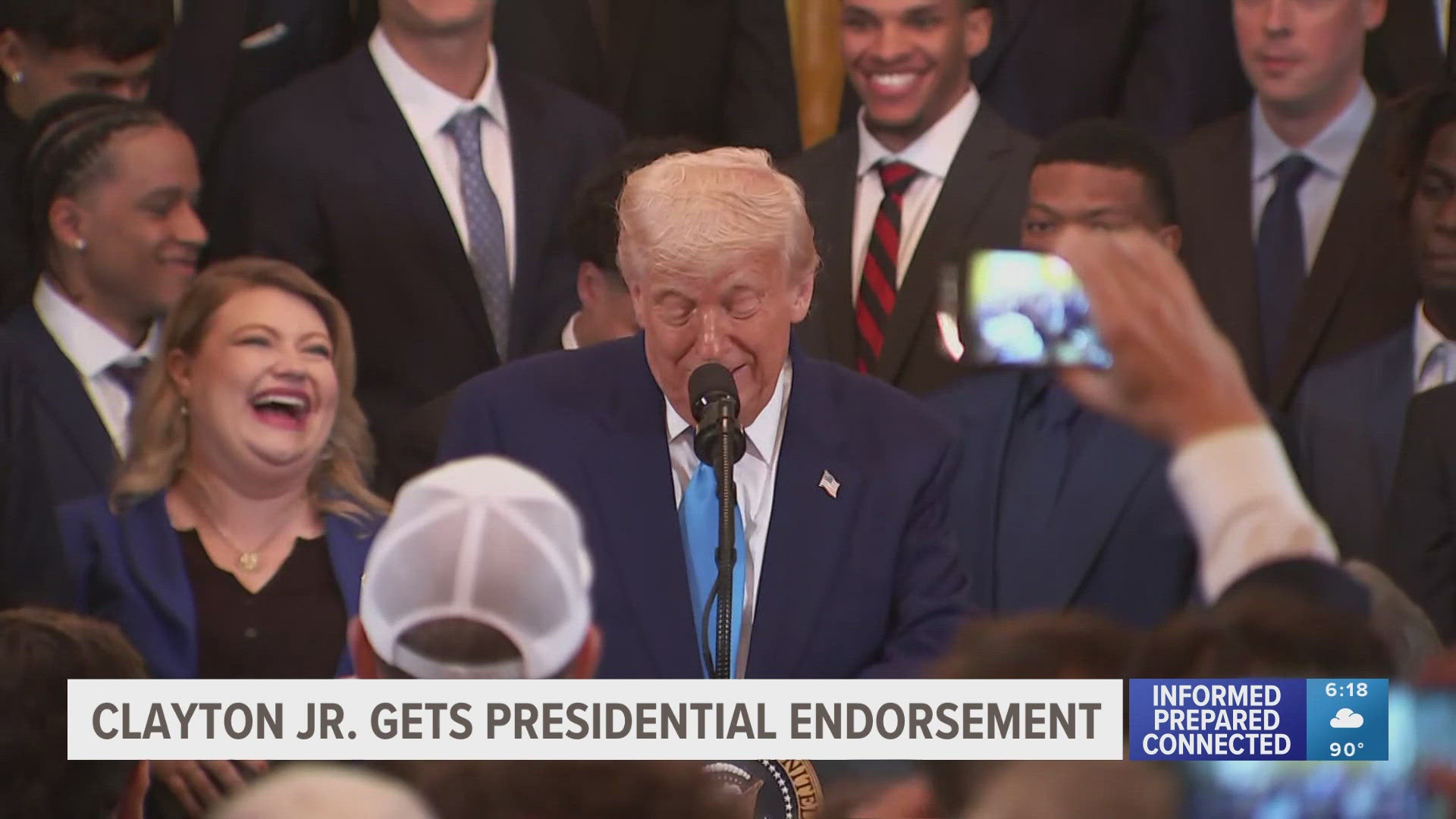 Bartow basketball star Walter Clayton Jr. gets shout out from President ...