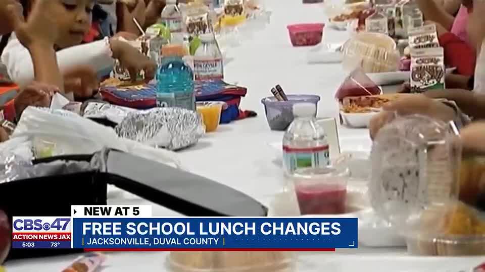 Changes to school lunch programs