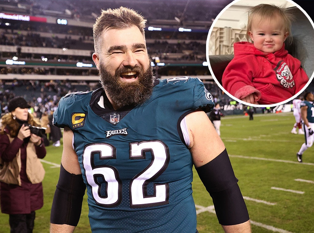 Jason Kelce's Daughter Bennett Adorably Crashes Travis Kelce Video