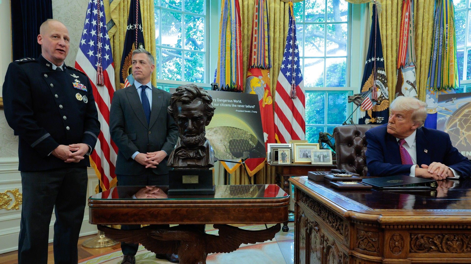 U.S. Space Force general selected to lead Trump's $175 billion Golden ...