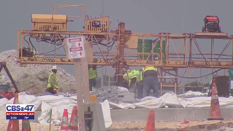 Interstate construction delay