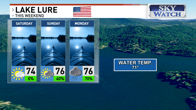 Chilly waters await visitors at lakes this Memorial Day weekend