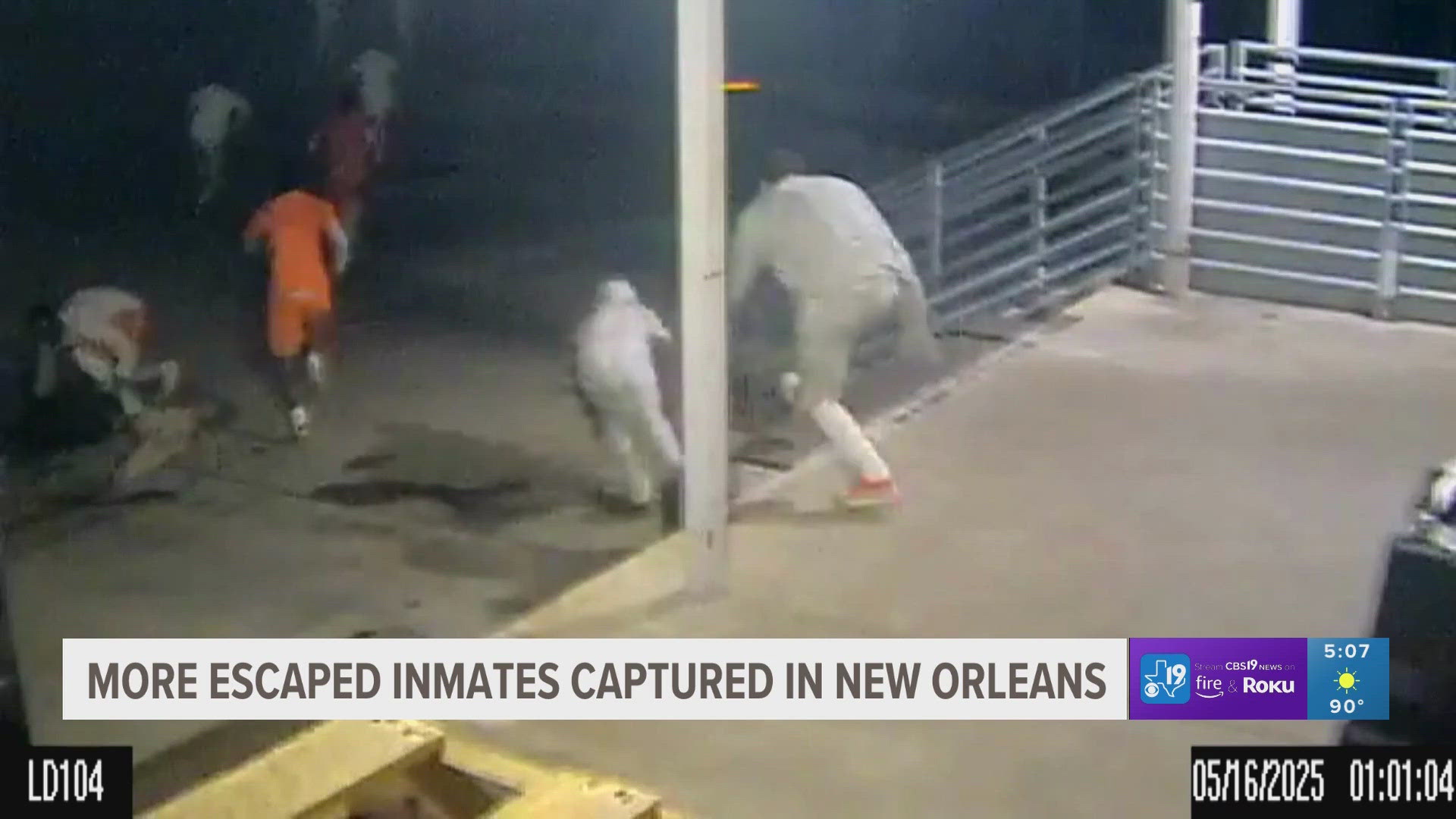 More escaped inmates captured in New Orleans