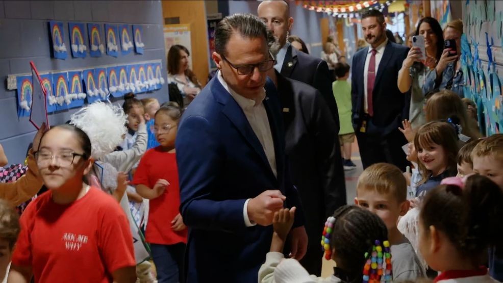 Governor Shapiro visits Scranton elementary school highlighting budget ...