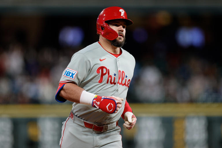 Phillies' Kyle Schwarber defying platoon advantage in power barrage