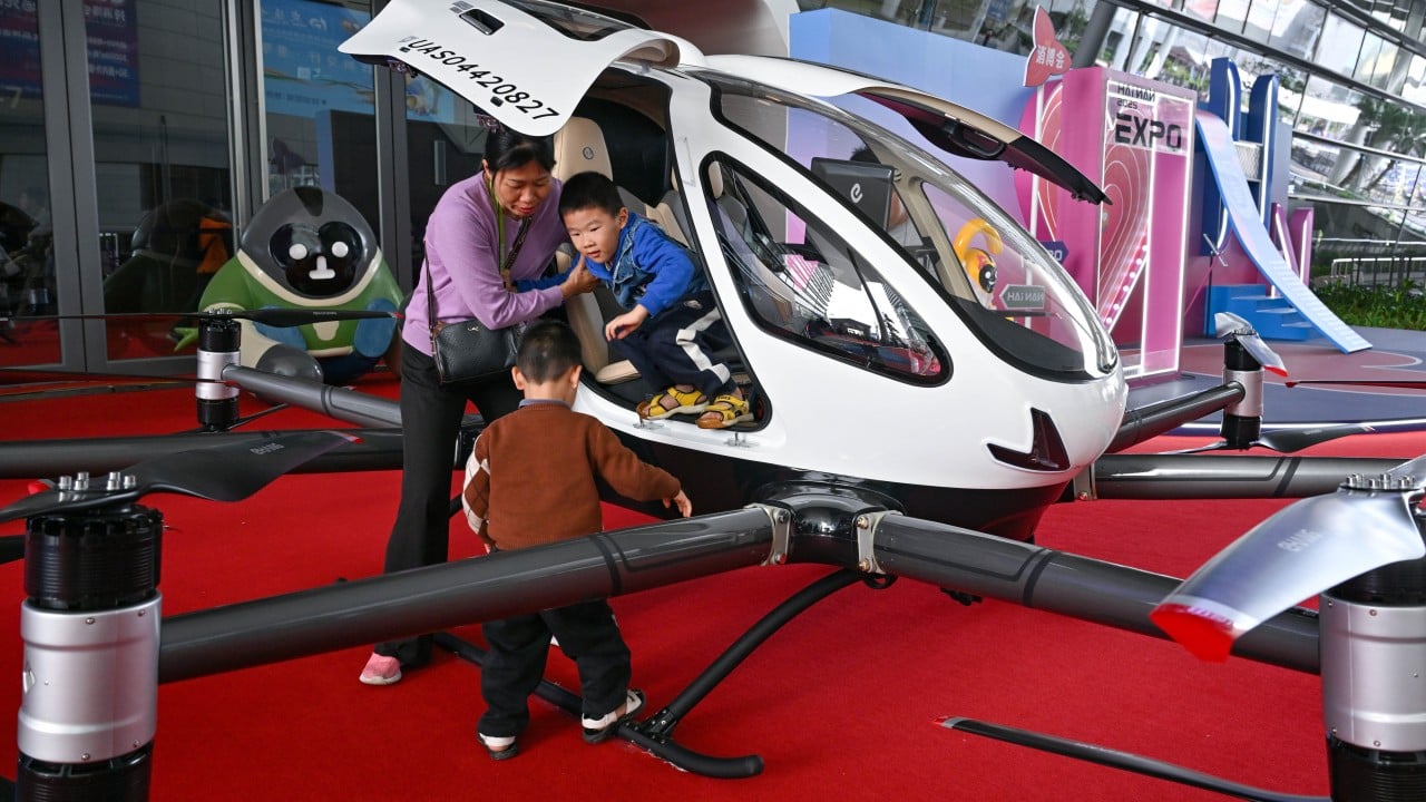 Chinese drone maker EHang sees flying taxis take off by 2030 on the ...