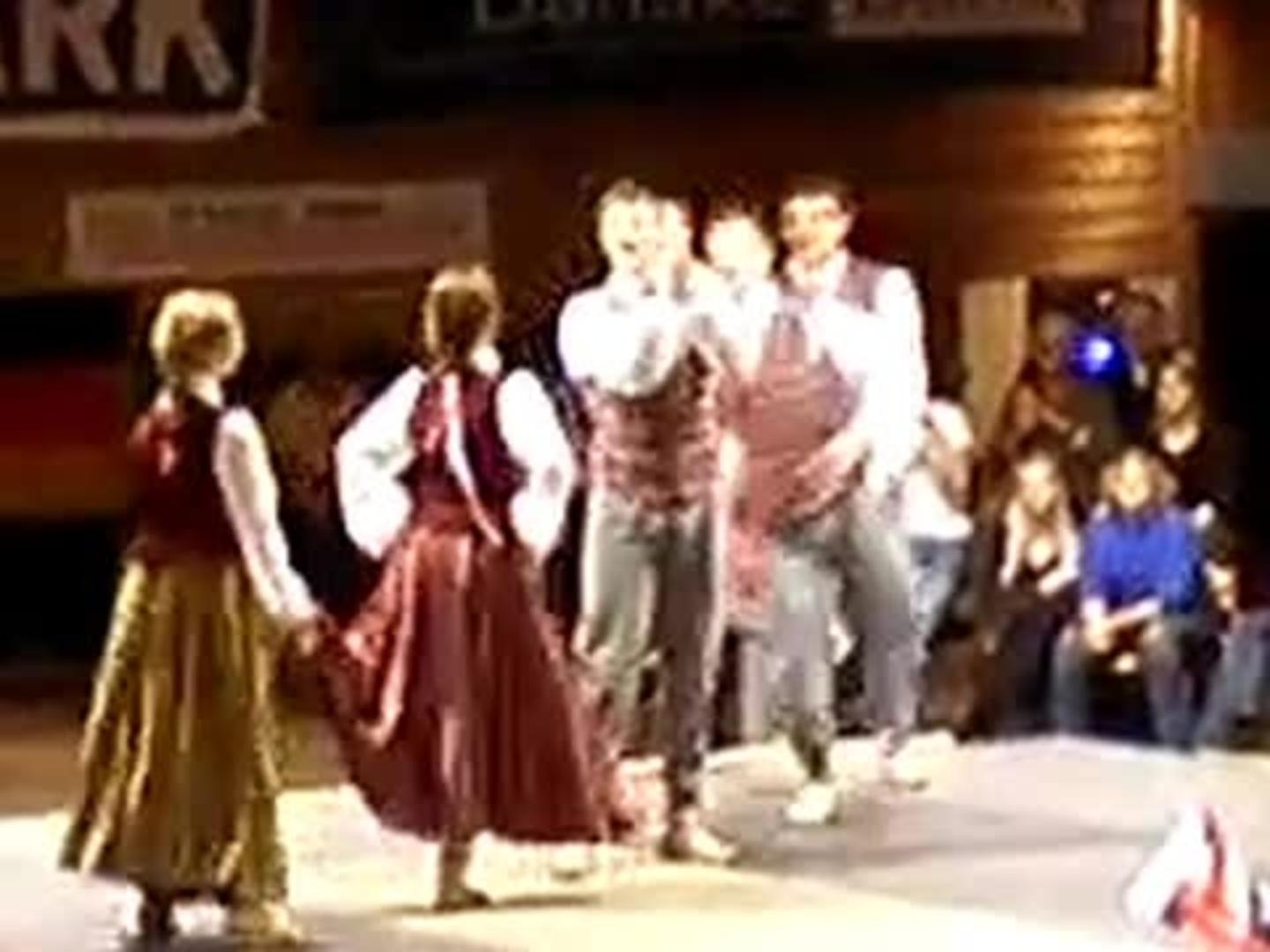 Latvian Fold-Dance Accident!