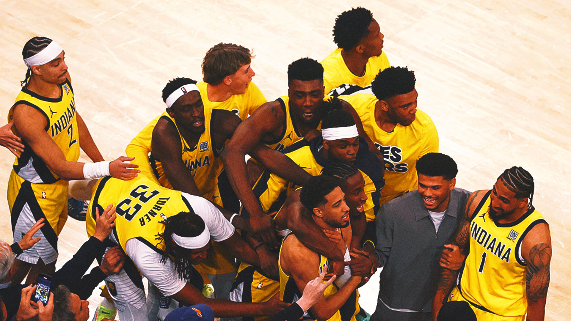 Tyrese Haliburton's buzzer beater sends Game 1 to overtime