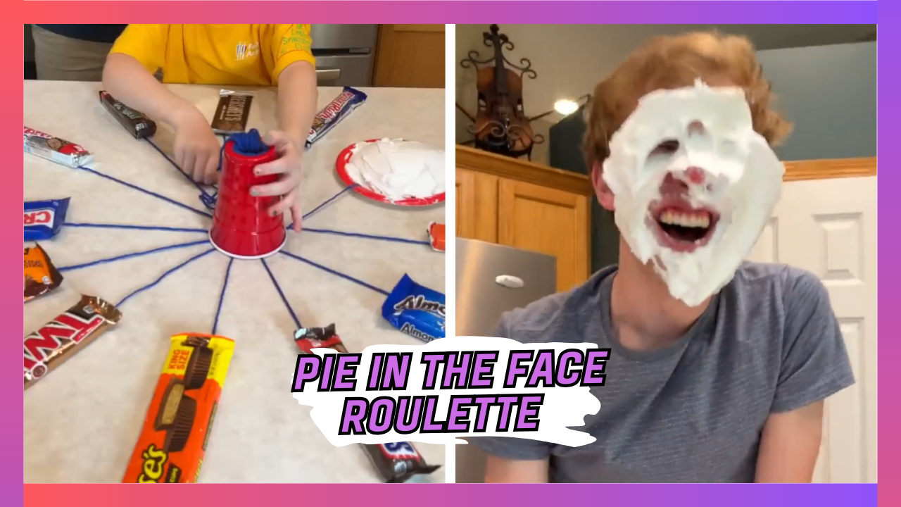 Pie in the Face Roulette – Hilarious Family Game Fun! 🥧😂