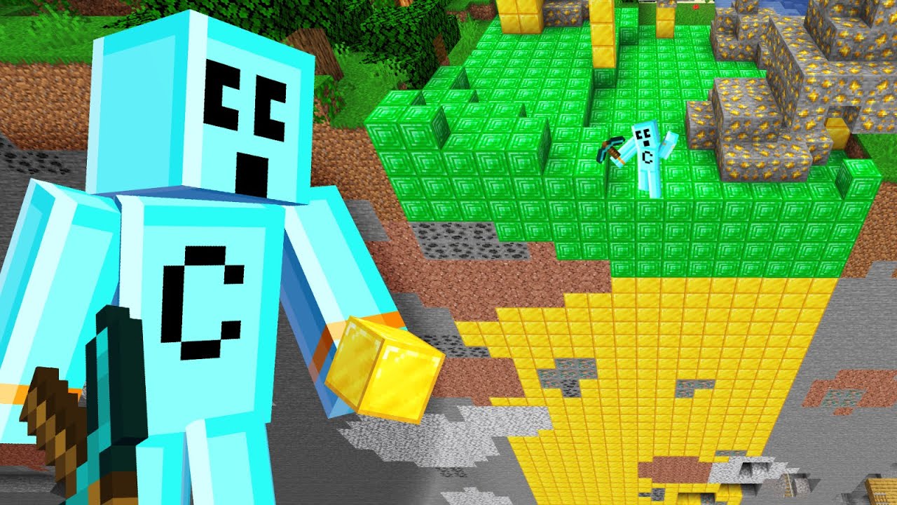 Rare chunks spawn strange things in Minecraft