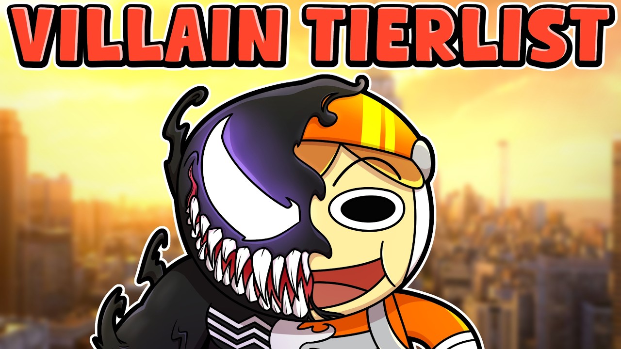 I ranked the greatest villains of all time 😈
