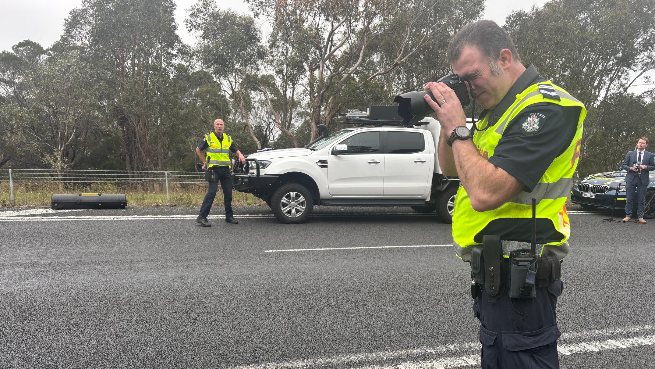 Man arrested after pedestrian's body discovered on Morwell roadside