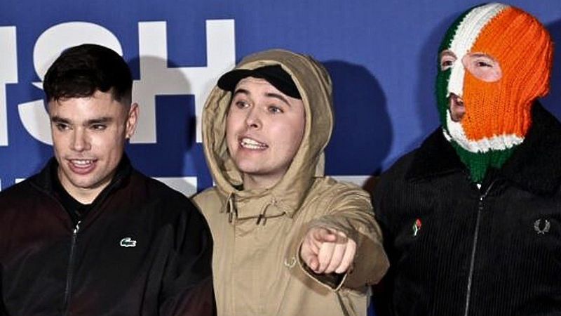 Member of Irish rap trio Kneecap charged with a terror offense in UK