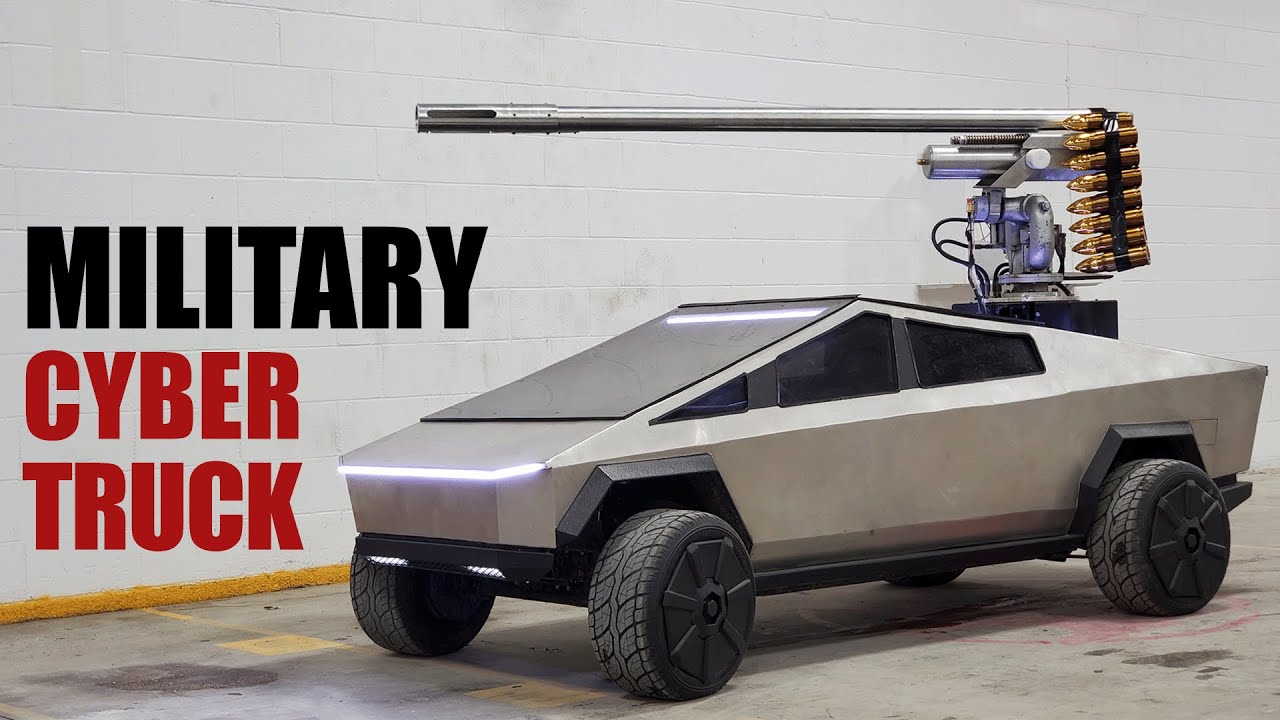 We Turned a Cybertruck into a Weaponized Beast!