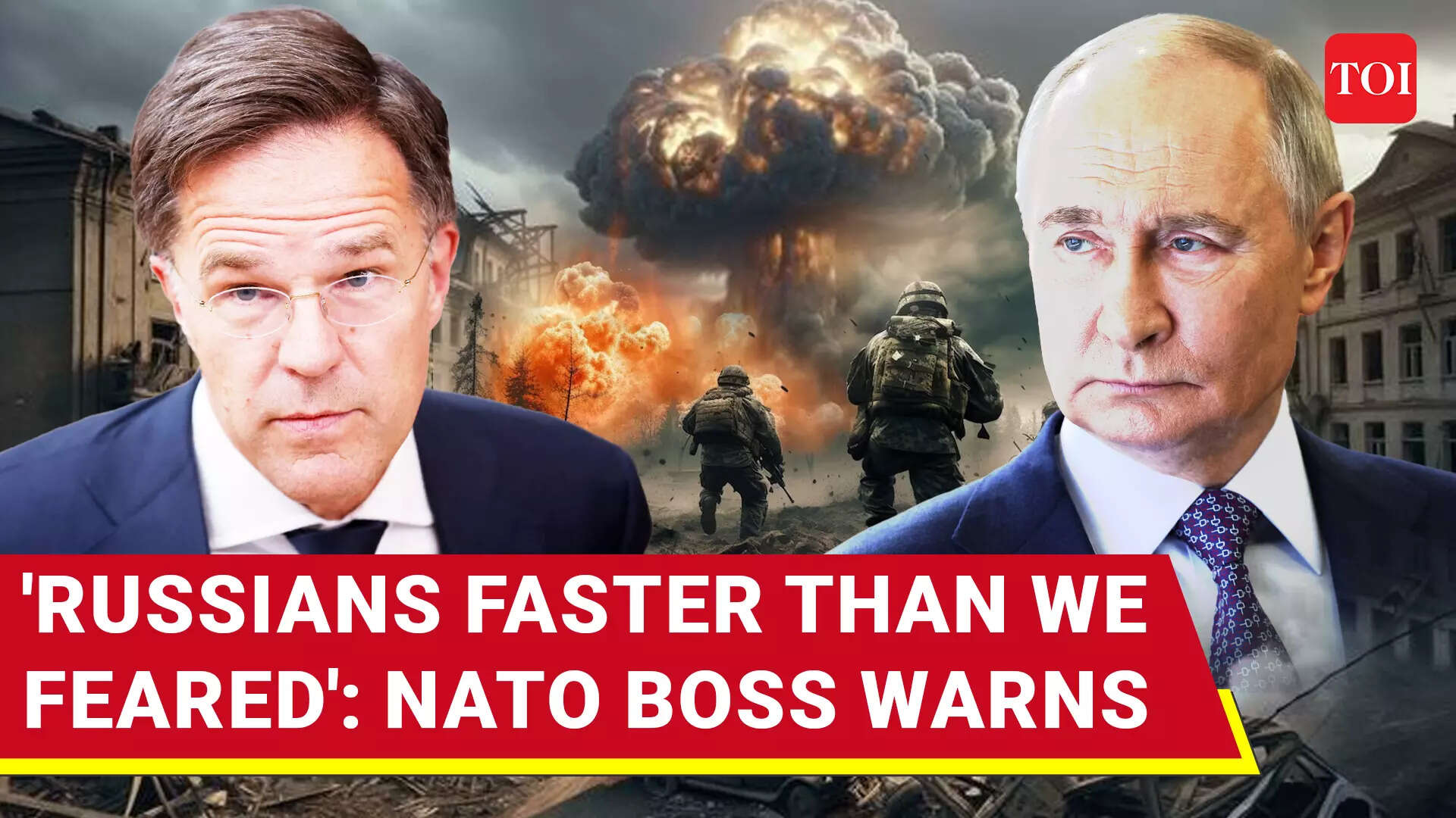 NATO Boss Sounds Putin Alarm To Allies | 'Russia Outpacing Us In Ammo ...
